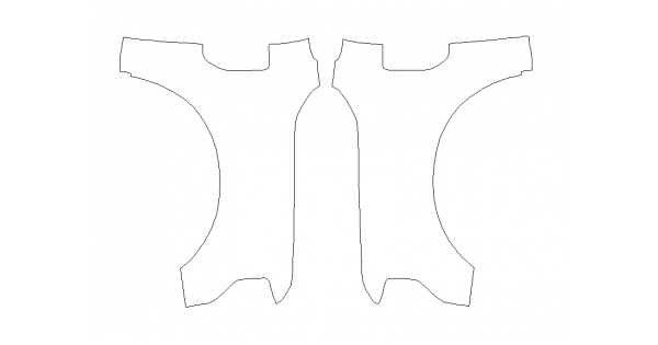 2017-2019 Ford F250/350 Super Duty 3M Pro Series Clear Bra Full Fenders ...